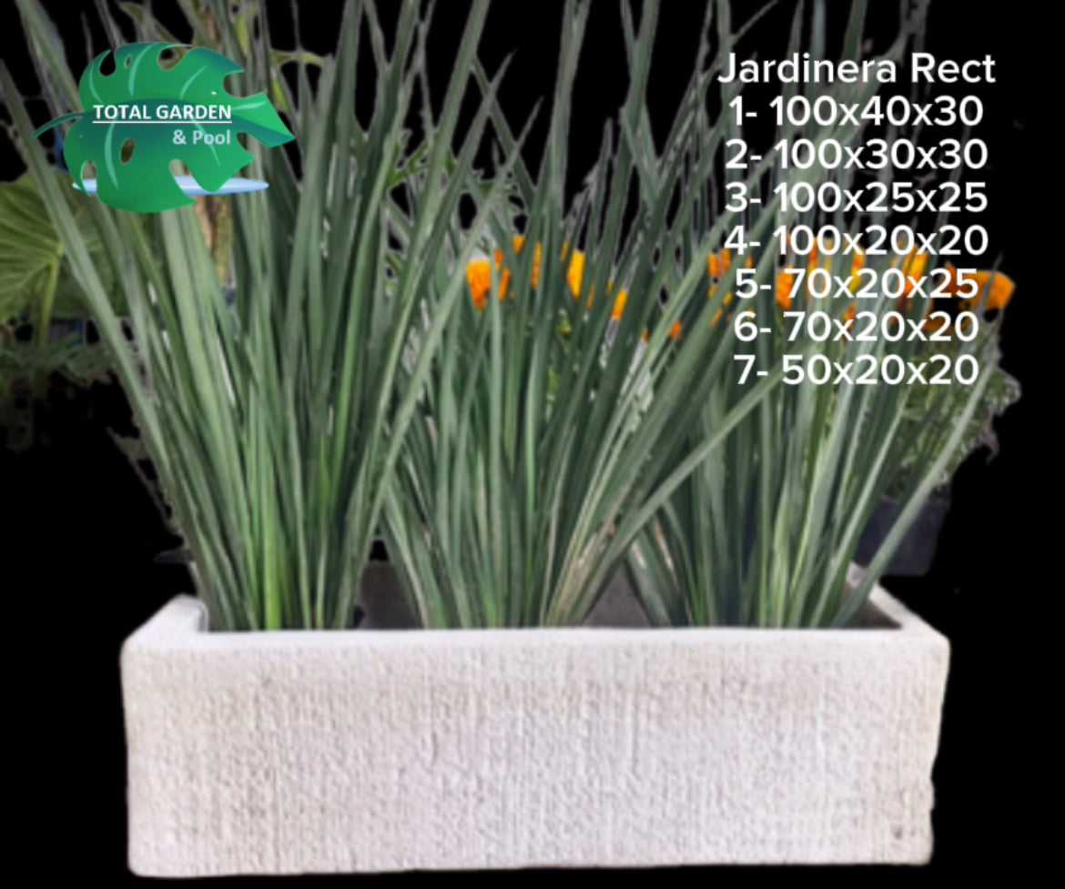 Maceta rectangular #1 – Total Garden